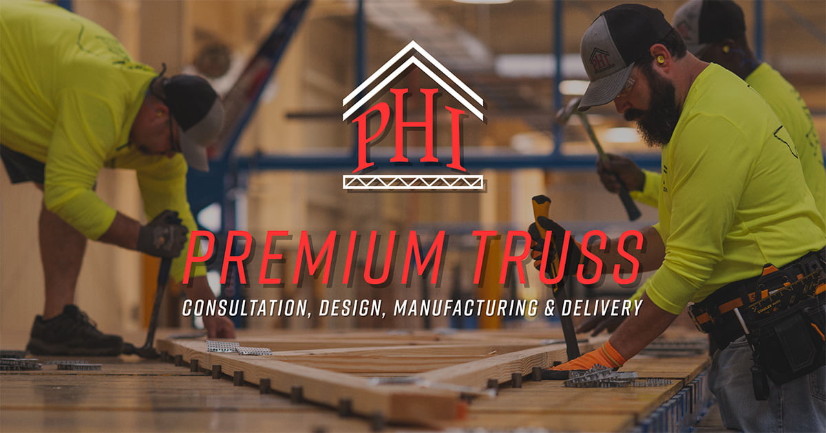 PHI Process | Efficient 4-Step Engineered Truss Construction