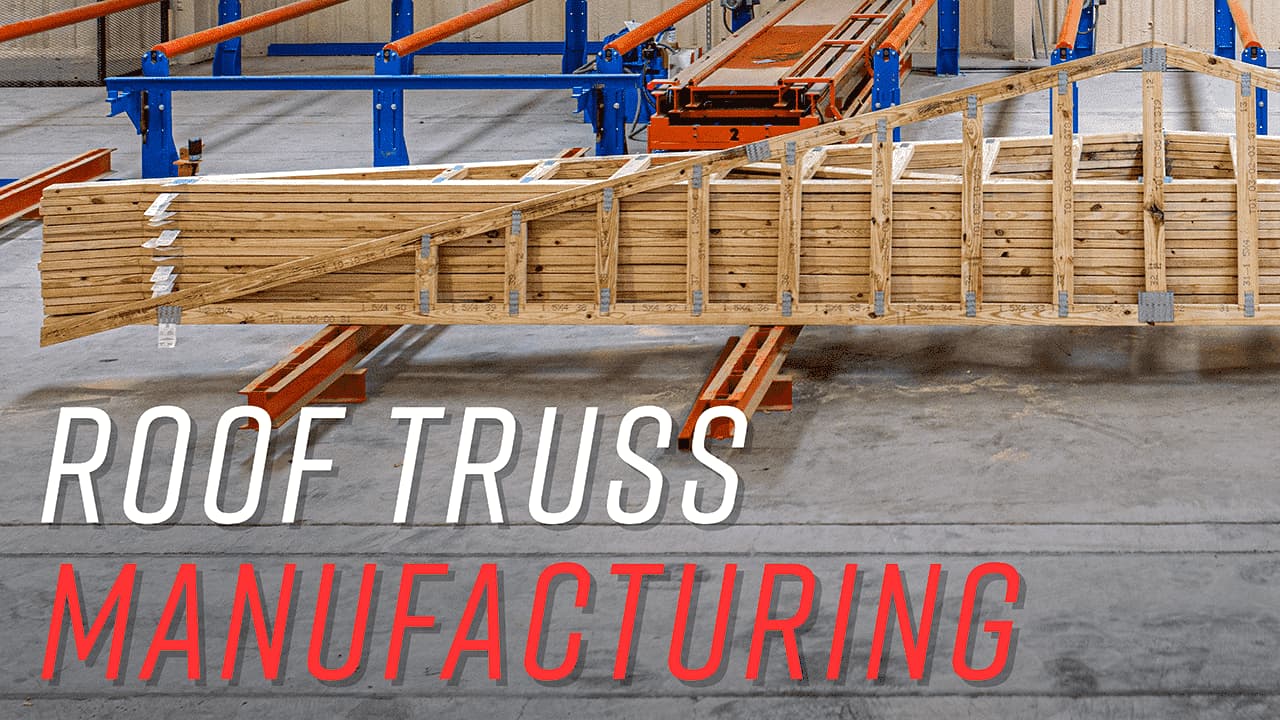 Roof Truss Manufacturing Video | PHI